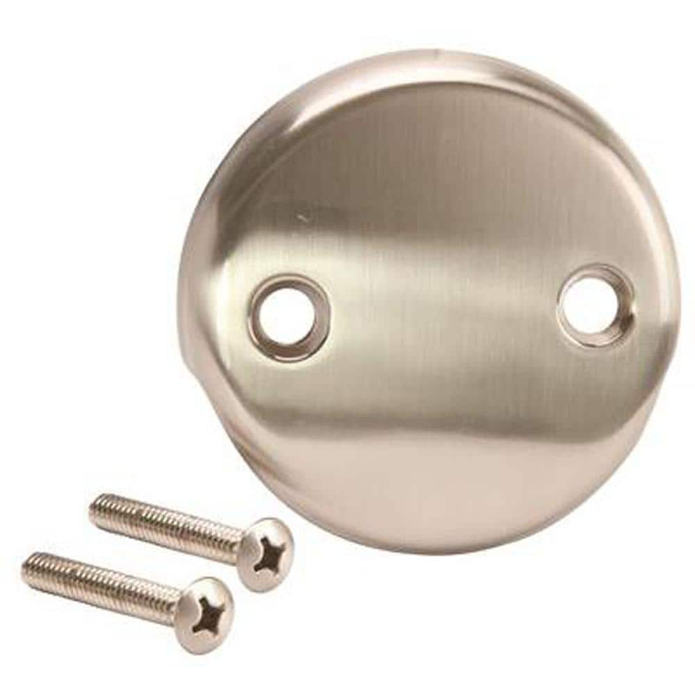 ProPlus Bath Drain Face Plate 2-Hole 172020 - The Home Depot