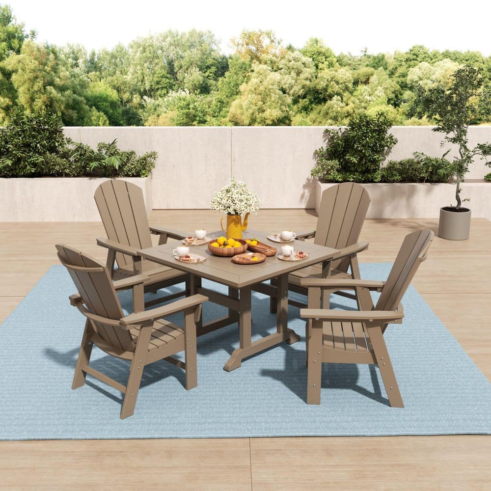 WESTIN OUTDOOR Laguna Outdoor Patio Adirondack Weather Resistant ...