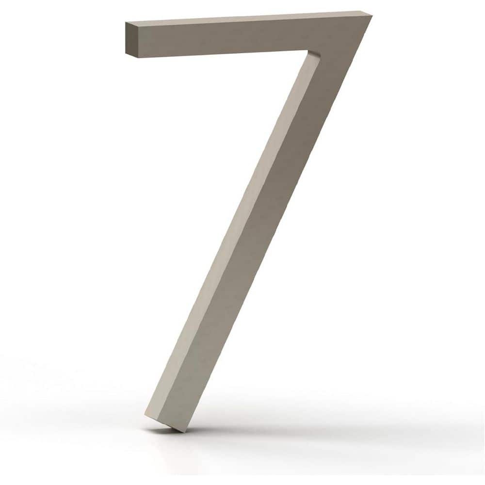 MEGA HANDLES House Numbers for Outside - 5 in. Easy to Install Wall ...