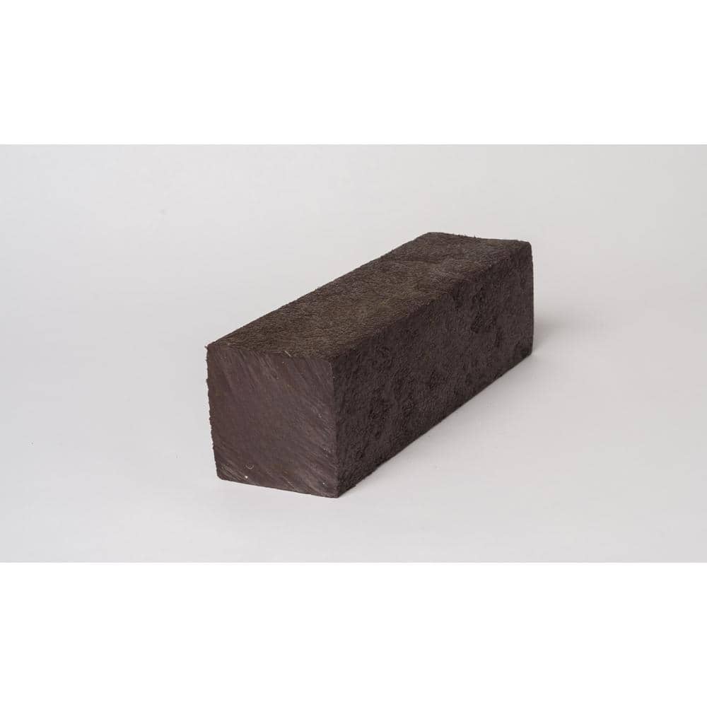 BestPLUS 4 in. x 4 in. x 8 ft. Brown Recycled Plastic Lumber Landscape ...