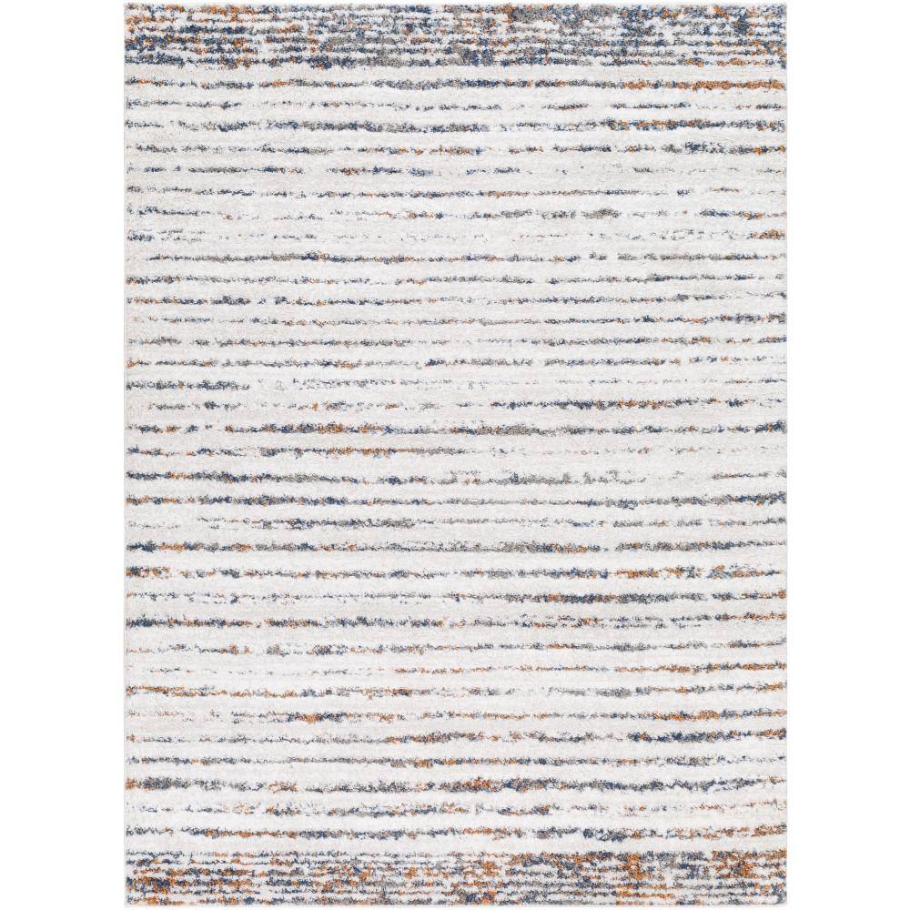 Artistic Weavers Osaka Brown/White Stripe 5 ft. x 7 ft. Indoor Area Rug ...