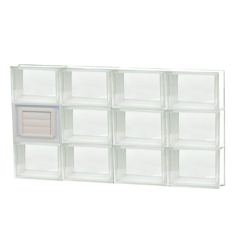 Clearly Secure 31 in. x 17.25 in. x 3.125 in. Frameless Clear Glass ...