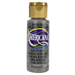 DecoArt Americana 2 oz. Grey Sky Acrylic Paint DA111-3 - The Home Depot
