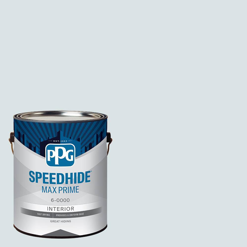 SPEEDHIDE MaxPrime 1 gal. PPG1149-1 Alpine Blue Flat Interior Primer ...