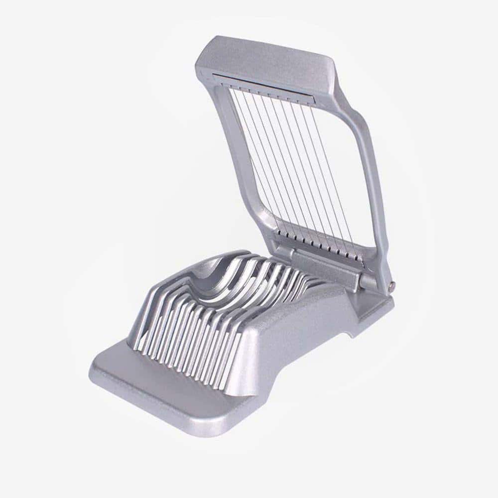 Lynzavix Stainless Steel Wire Egg Slicer with Ergonomic Handle for Hard ...
