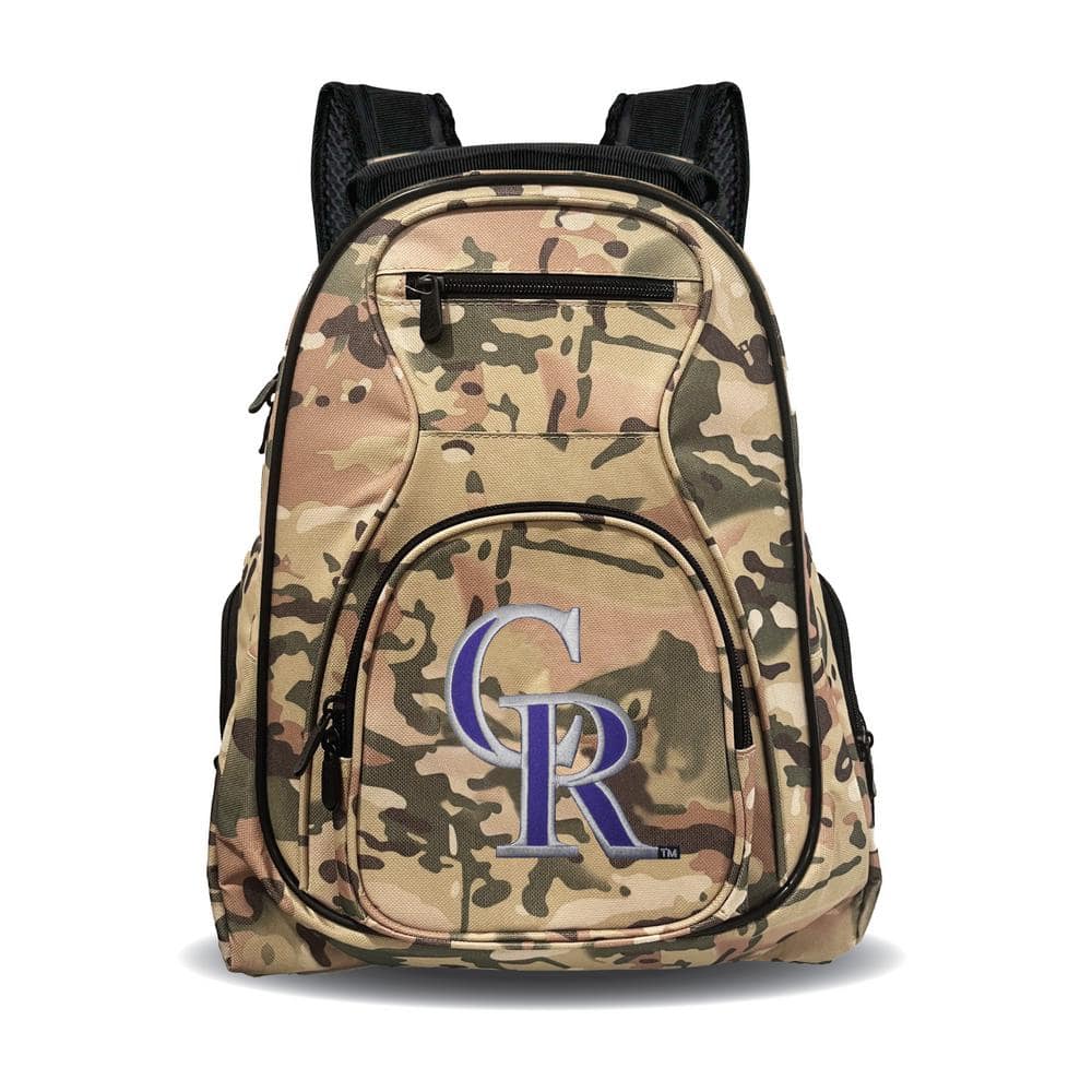 Mojo Colorado Rockies 19 in. Premium Laptop Backpack-CAMO MLCOL704_CAMO ...