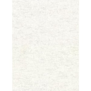Warner Pembroke Off-White Faux Plaster Vinyl Strippable Roll (Covers 60 ...