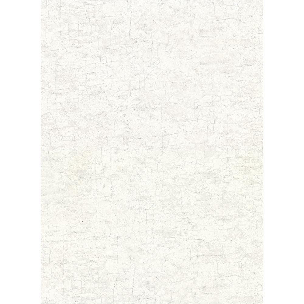 Warner Pembroke White Faux Plaster White Wallpaper Sample 2921-51100SAM ...