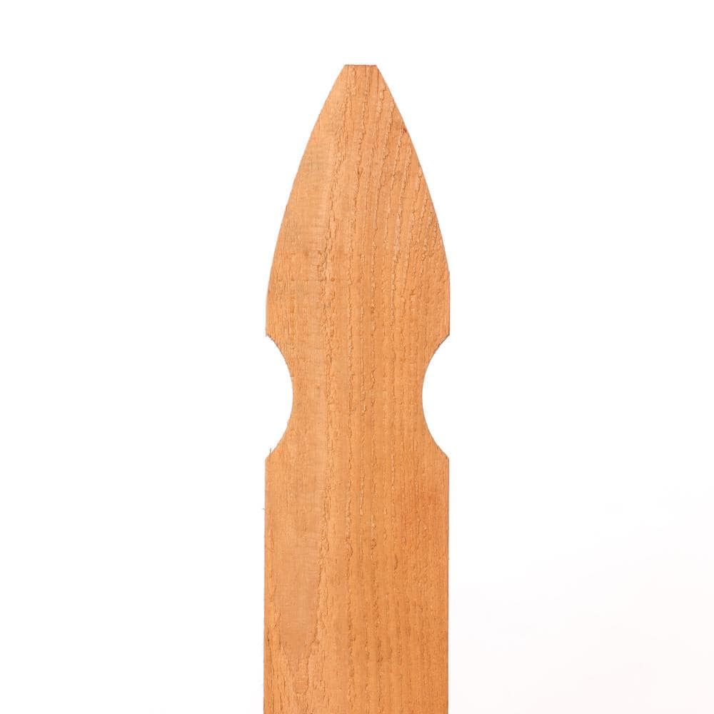 Reviews for Outdoor Essentials 1 in. x 4 in. x 3-1/2 ft. Cedar French ...