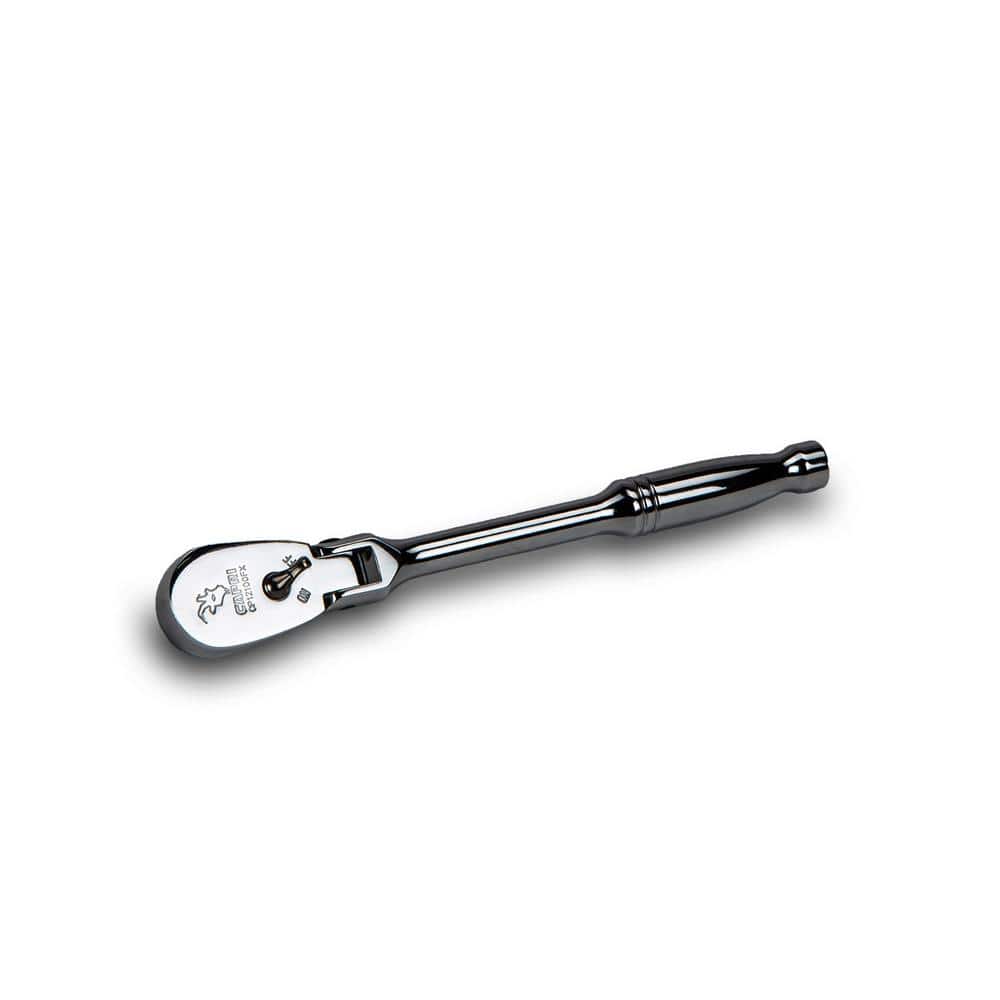 Capri Tools 1/4 in. Drive 72-Tooth Flex-Head Low Profile Ratchet ...