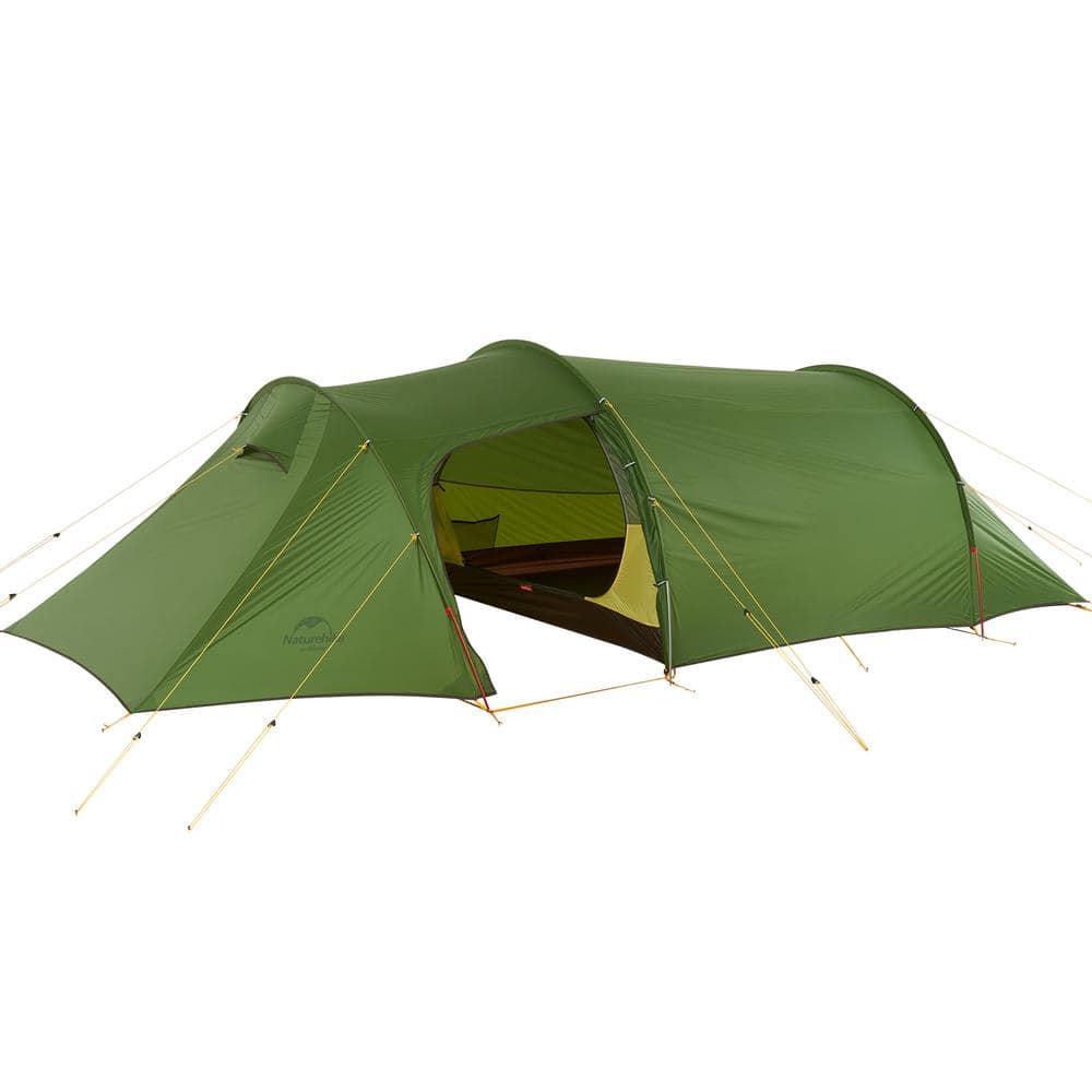 Cesicia 3-Person Easy Up Camping Sport Dome Tent in Green W-FXO-17 ...
