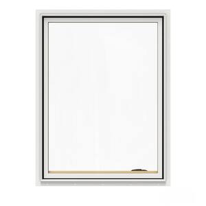 Andersen 40-3/4 in. x 40-13/16 in. 400 Series White Clad Wood Double ...