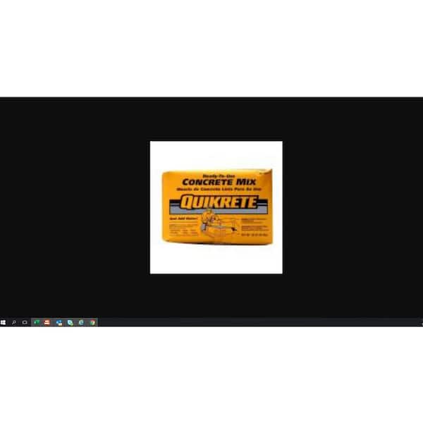 Quikrete Quikrete 80 Lb Concrete Mix - Gray 4000 psi 110180 110180 - The Home Depot