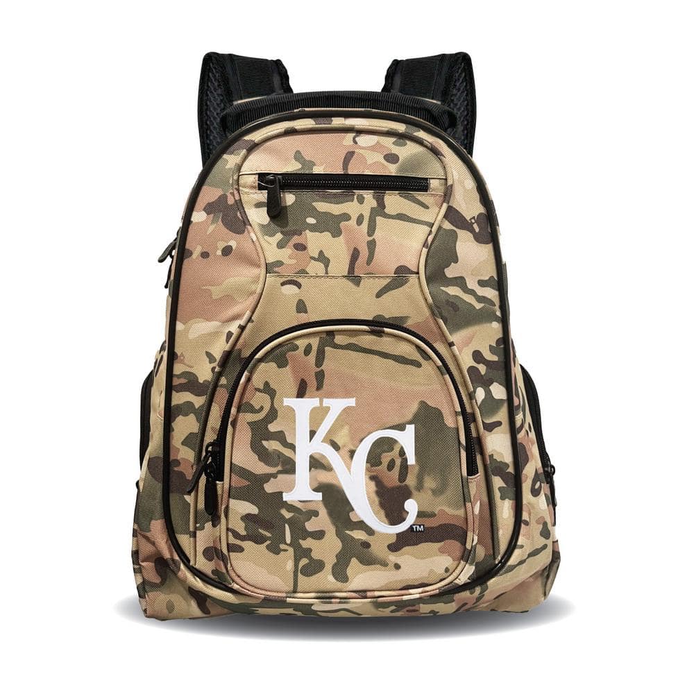 Mojo Kansas City Royals 19 in. Premium Laptop Backpack-CAMO MLKCL704 ...