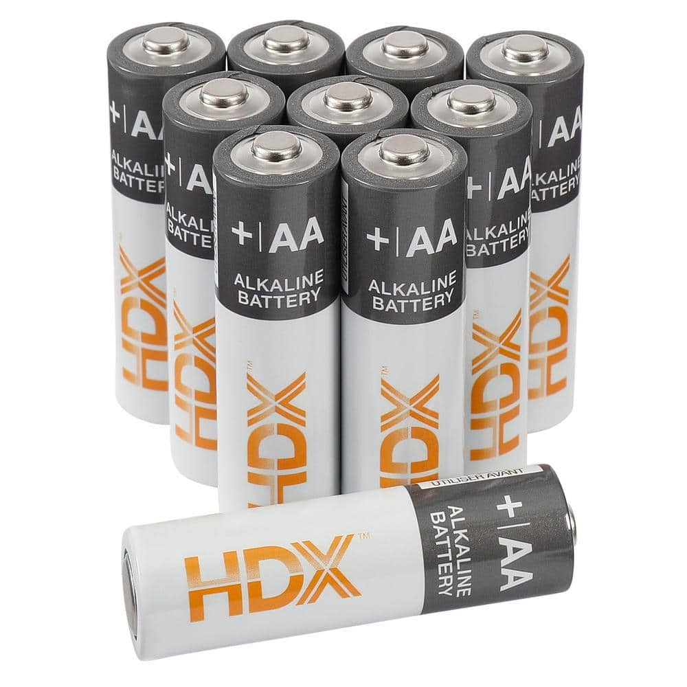 HDX AA Alkaline Battery (24-Pack) 7151-24QP - The Home Depot