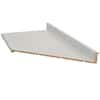 Hampton Bay 10 ft. Right Miter Laminate Countertop in Matte Sea Salt ...