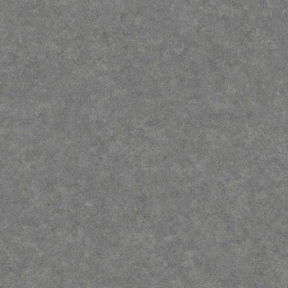 A-Street Prints Duchamp Dark Grey Metallic Texture Paper Strippable ...