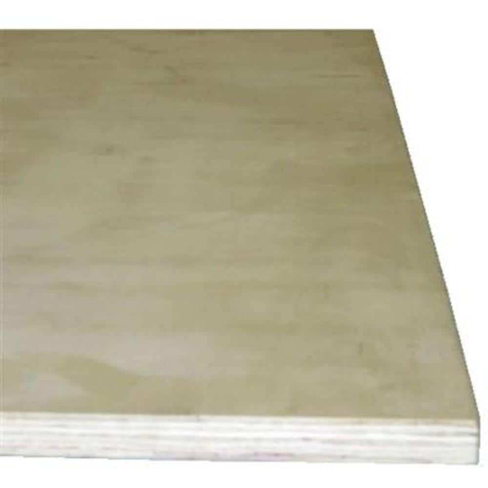 1/2 in. x 2 ft. x 4 ft. Birch Plywood Project Panel 00167 - The Home Depot