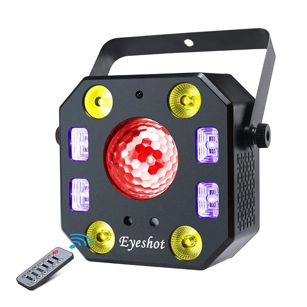 5 in 1 Stage Light Disco, Eyeshot with Magic Ball, Led Par Pattern ...