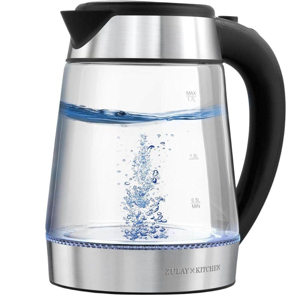 Zulay Kitchen 1. 7L Fast-Boiling Electric Kettle with Auto Shut-Off ...