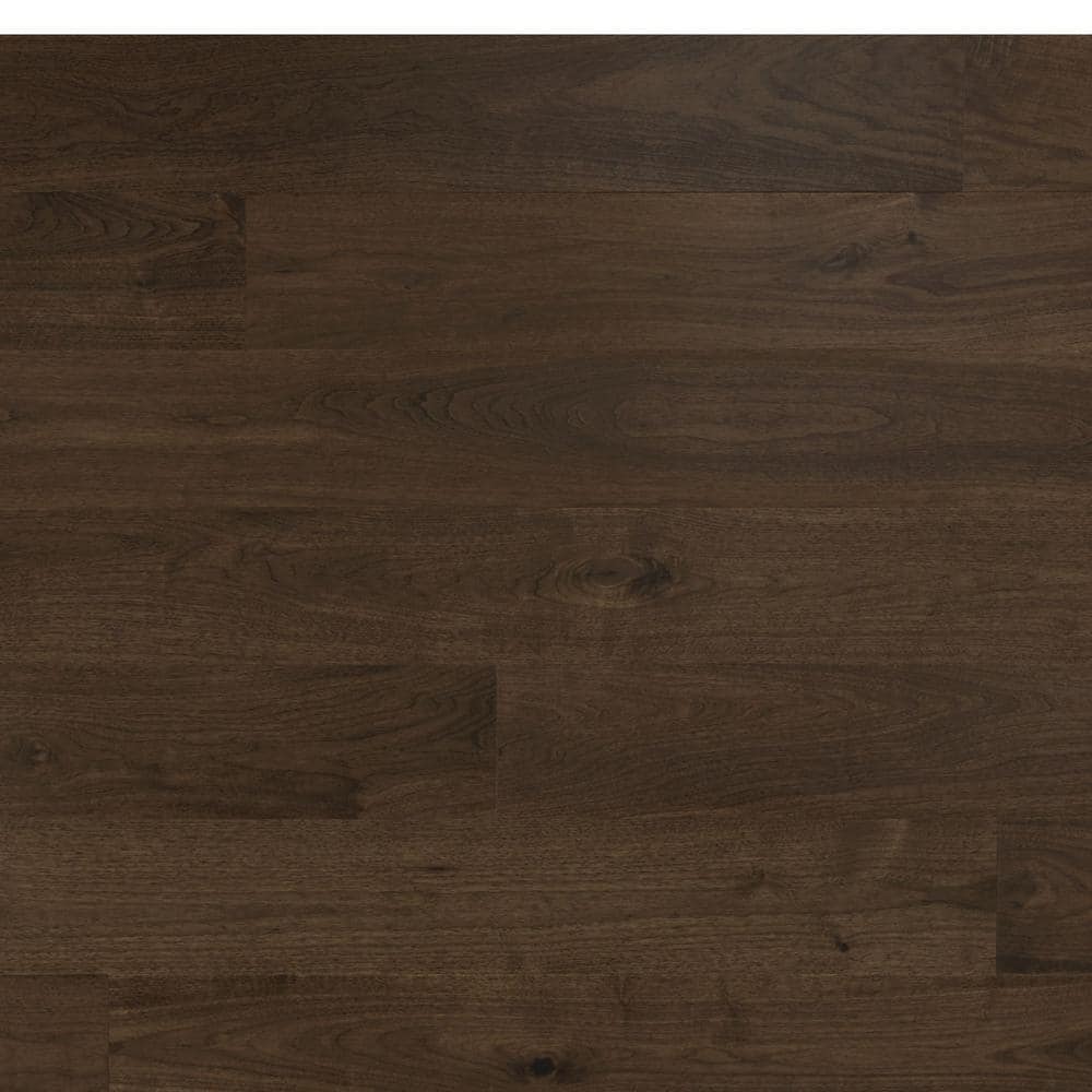 ASPEN FLOORING Bison American Walnut 5/8 in. T x 7.5 in. W Water ...