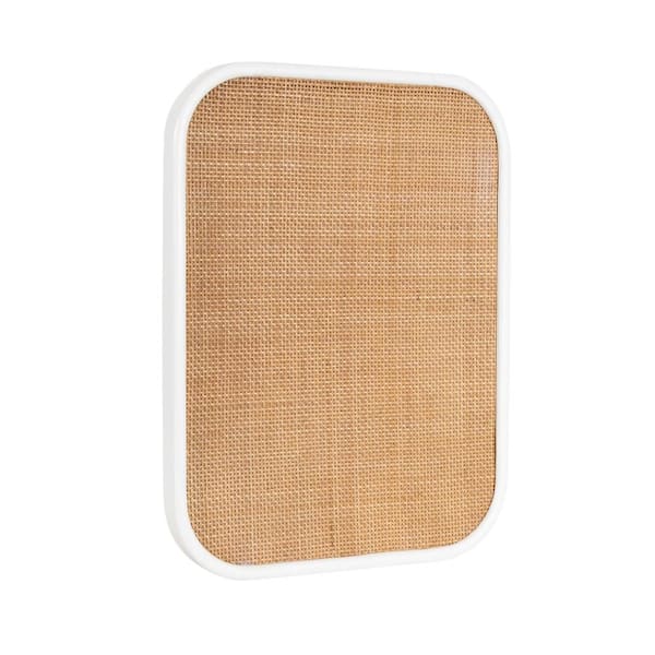 Reviews for Kate and Laurel Hutton 20 in. x 30 in. White Wood Framed ...