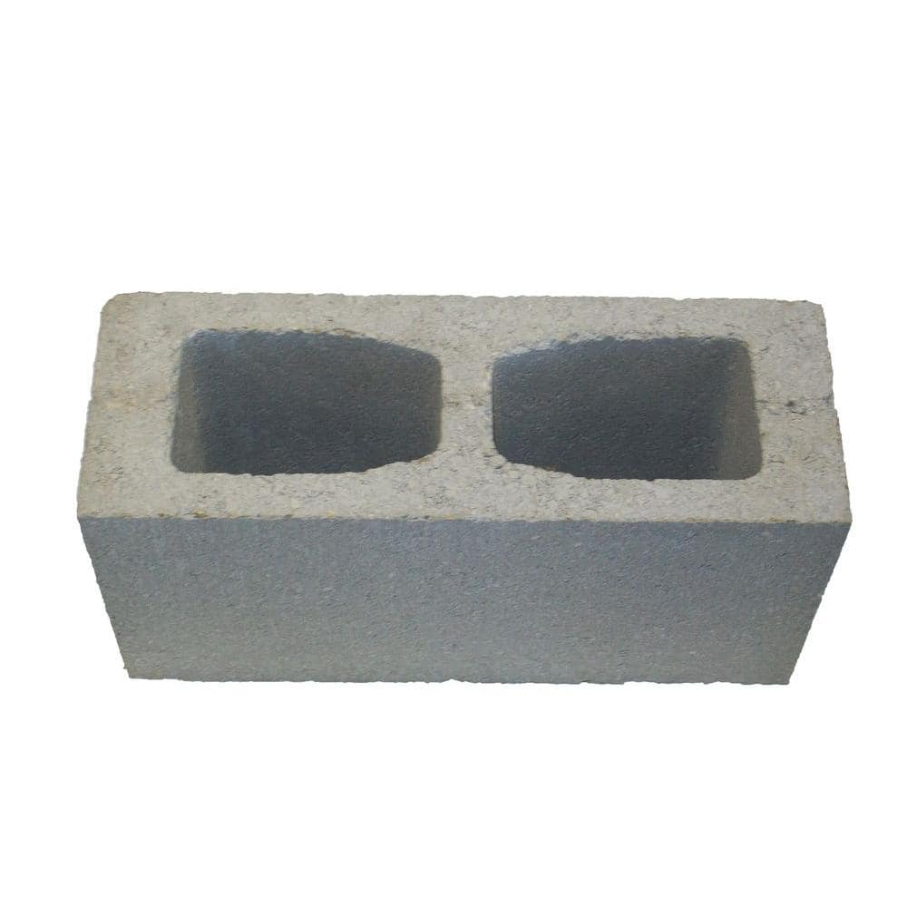 8 in. x 16 in. x 6 in. 30 lbs. Concrete Block 3306660000 - The Home Depot