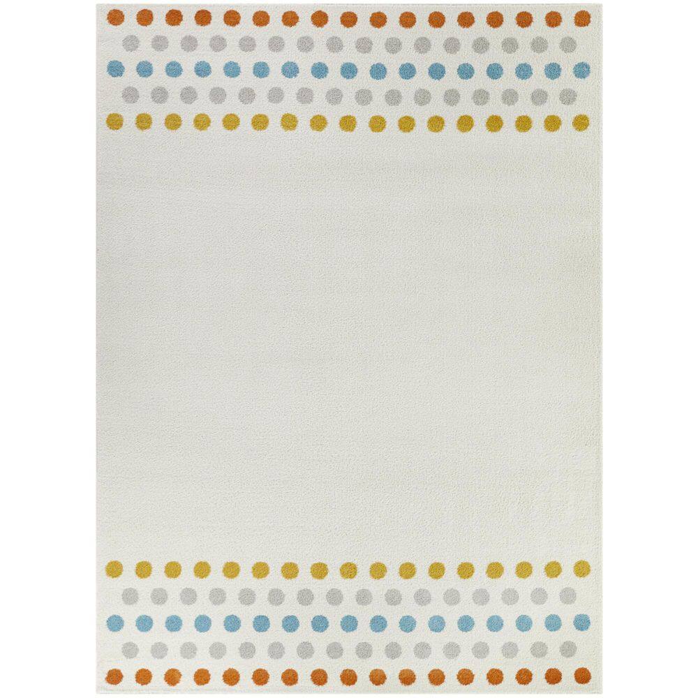 BALTA Dots Ivory 5 ft. 3 in. x 7 ft. Dots Area Rug 3098483 - The Home Depot