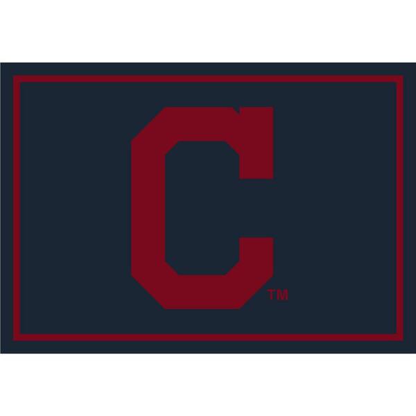 IMPERIAL Cleveland Indians Spirit 6 ft. by 8 ft. Area Rug IMP 525-2004 ...