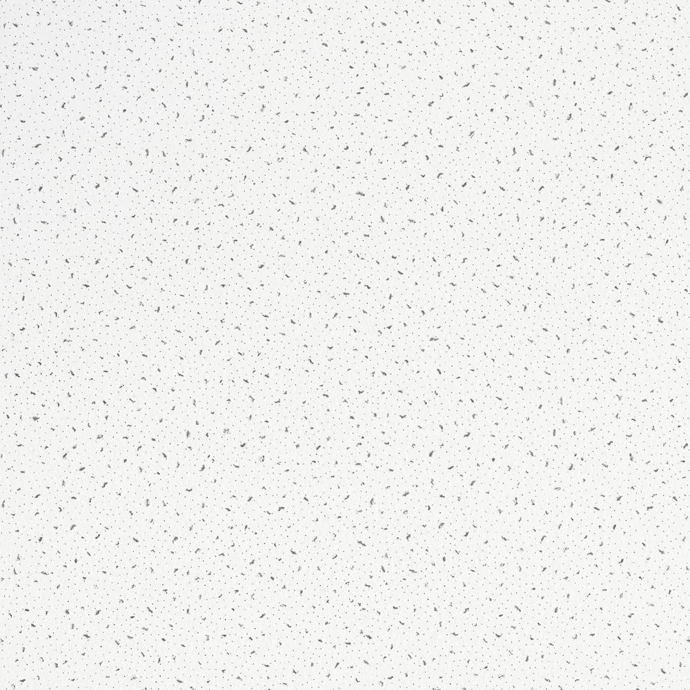 Armstrong CEILINGS UNIVERSAL 2 ft. x 2 ft. White Square Edge Ceiling ...