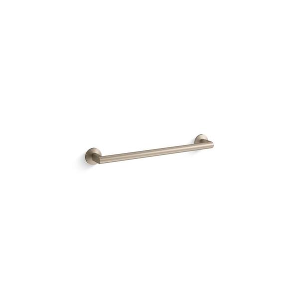 KOHLER Components 18 in. Wall Mounted Towel Bar in Vibrant Brushed ...