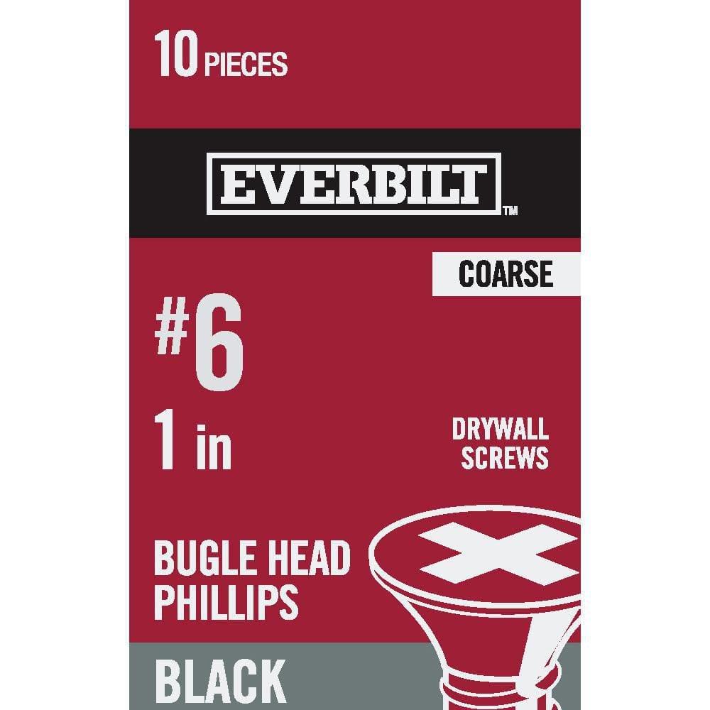 Have a question about Everbilt #6 x 1 in. Steel Phillips Bugle-Head ...
