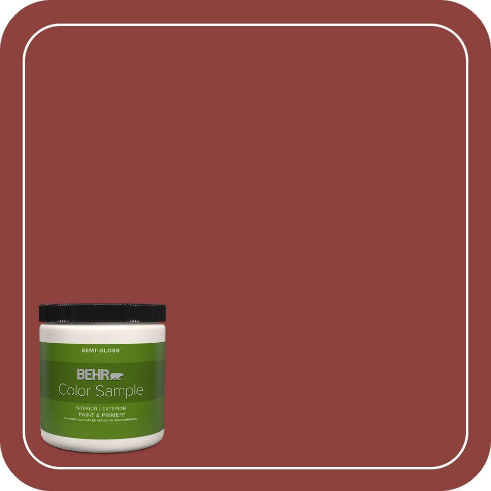 BEHR PREMIUM PLUS 8 oz. #PPU2-03 Allure Semi-Gloss Interior/Exterior ...
