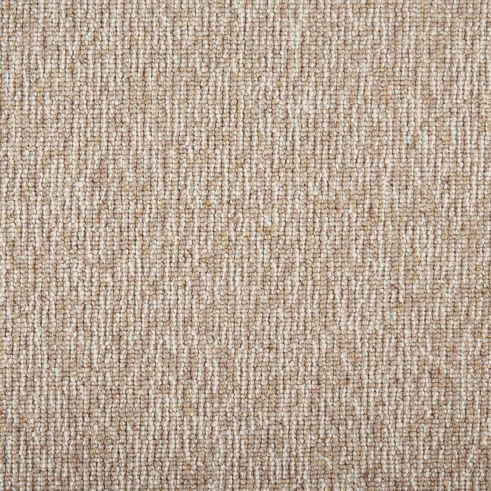 Natural Harmony 6 in. x 6 in. Loop Carpet Sample - Tidal Tweed - Color ...