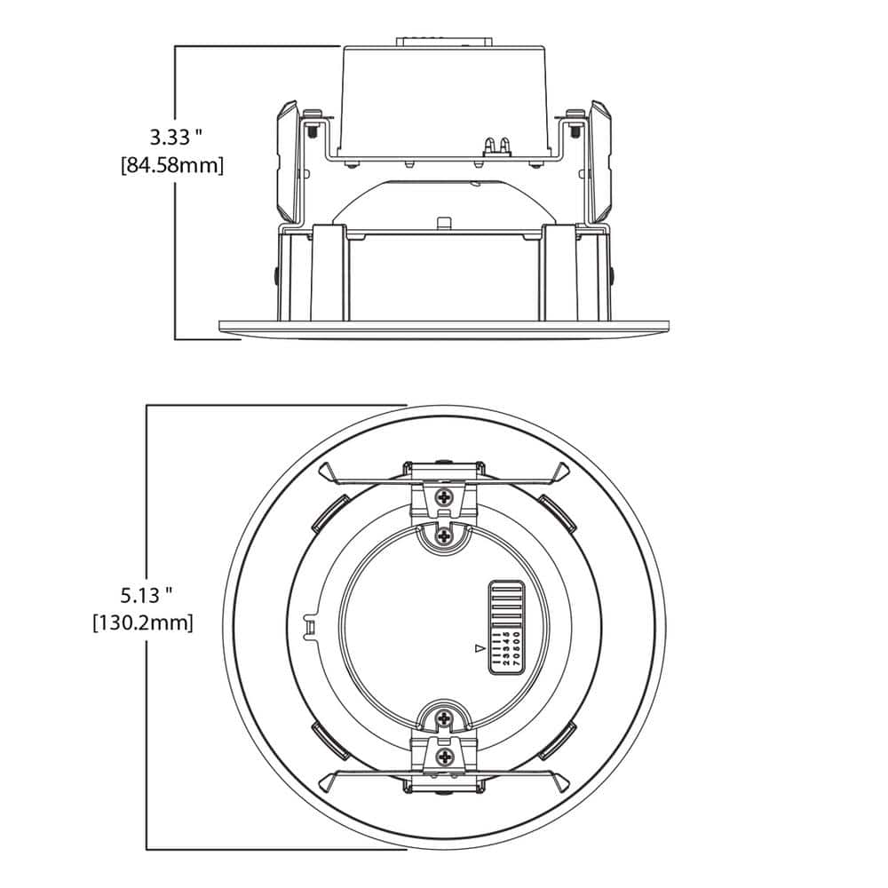 Buy RA4 4 in. 2700-5000K Selectable CCT Integrated LED White Retrofit ...