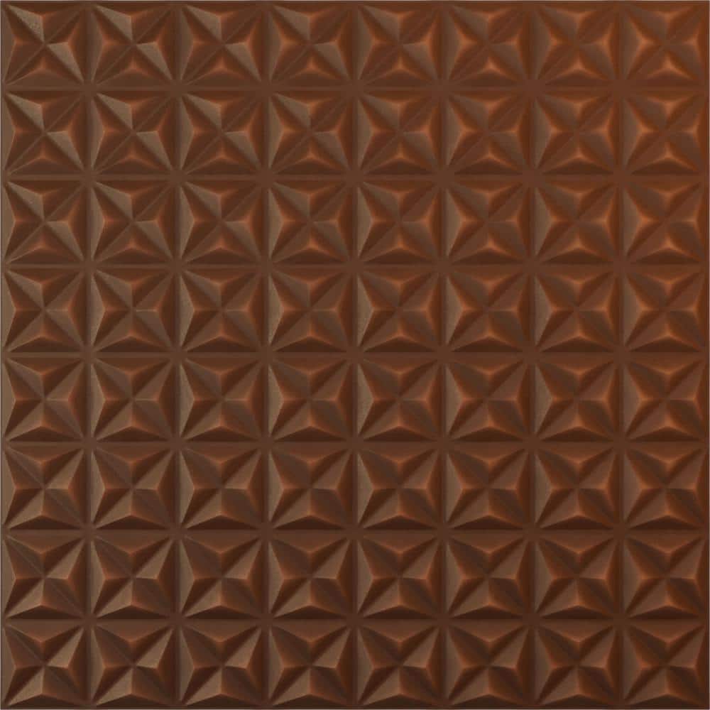 Ekena Millwork 19-5/8"W x 19-5/8"H Coralie EnduraWall Decorative 3D ...