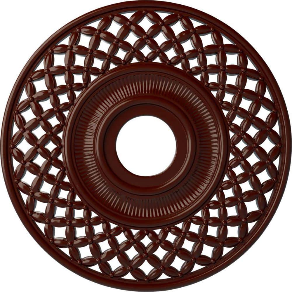 Ekena Millwork 1-1/4" x 22-1/4" x 22-1/4" Polyurethane Robin Ceiling ...