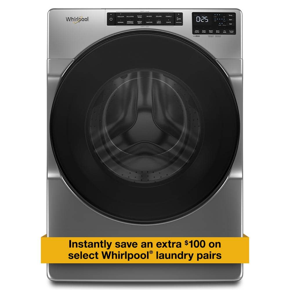 Have a question about Whirlpool 4.5 cu. ft. Front Load Washer with ...