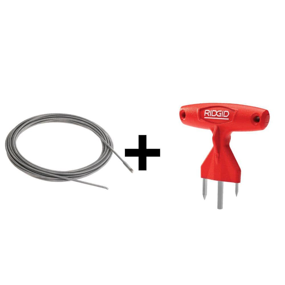 RIDGID 3/8 in. x 75 ft. C-32 IC Drain Cleaning Replacement Cable and ...
