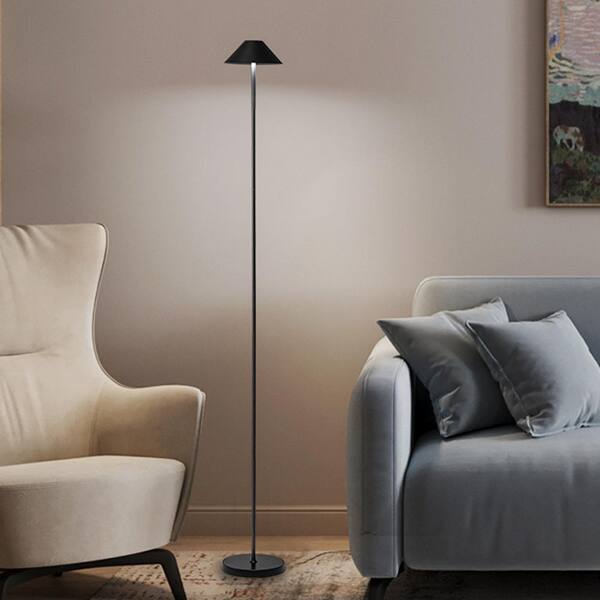 Netin 58 in. Black Smart RGB Integrated LED Dimmable Waterproof ...