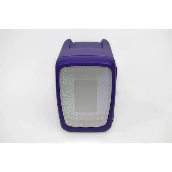 Frigidaire 0.3 cu. ft. 6-Can Retro Mini Refrigerator in Purple with ...