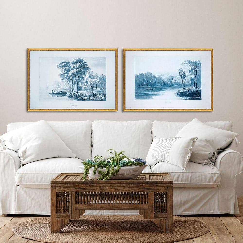 Paragon Reeve 2 Piece Framed Giclee Coastal Art Print 21 in. x 31 in ...