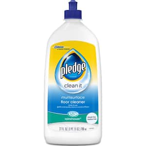Pledge 27 oz. Rainshower Scent Multi-Surface Floor Cleaner (6-Pack ...