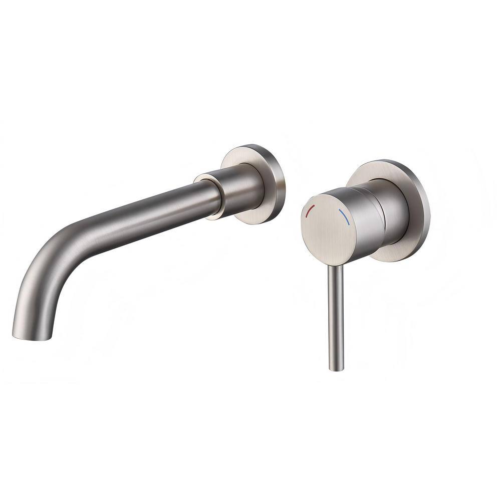 Dyiom Wall Mount Faucet for Bathroom Sink or Bathtub, Single Handle 2 ...