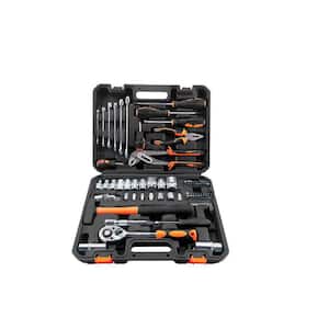 MYWISH 80-Piece Home Tool Kit with Hard Shell Carrier SF-STT-080Q - The ...