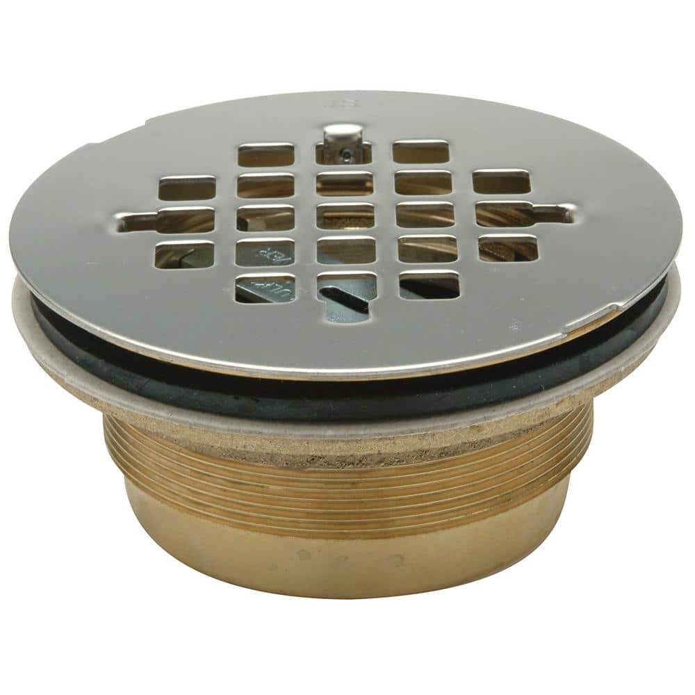 Zurn 2 in. Shower Stall Drain Brass FD2275-BR2 - The Home Depot