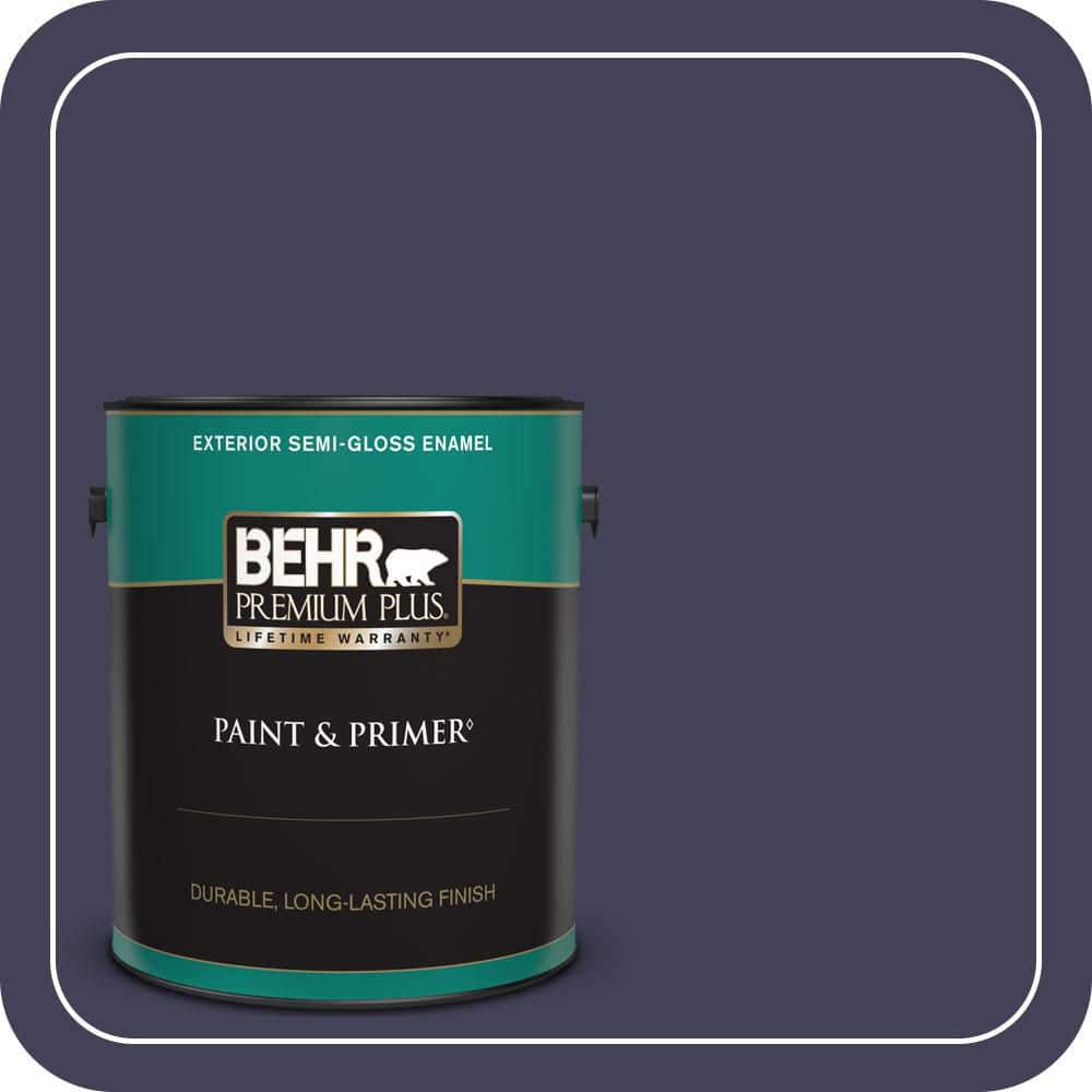 BEHR PREMIUM PLUS 1 gal. #PPU16-20 Renaissance Semi-Gloss Enamel ...