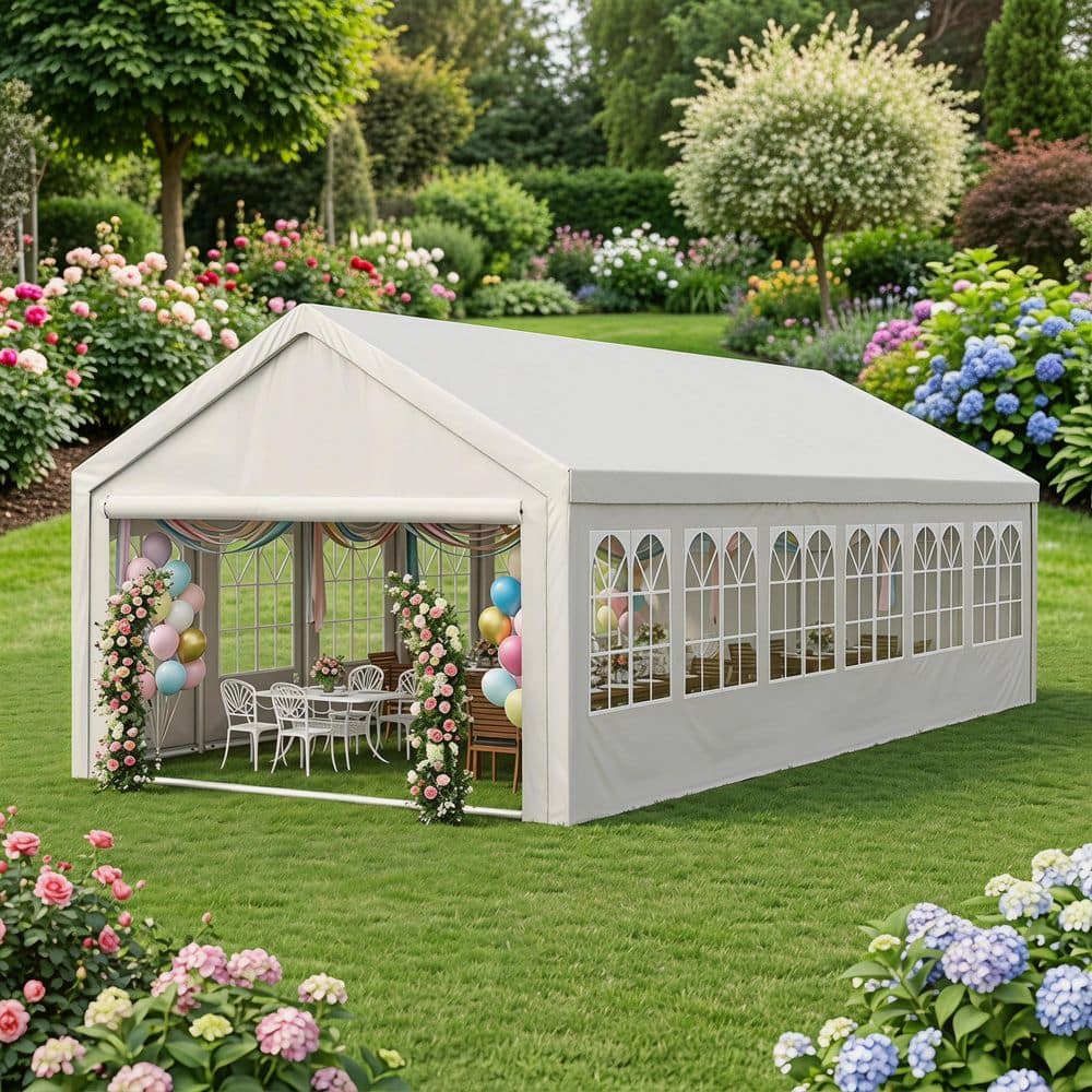 Reviews for Ama pear 20 ft. x 40 ft. Heavy Duty Party Tent Wedding ...