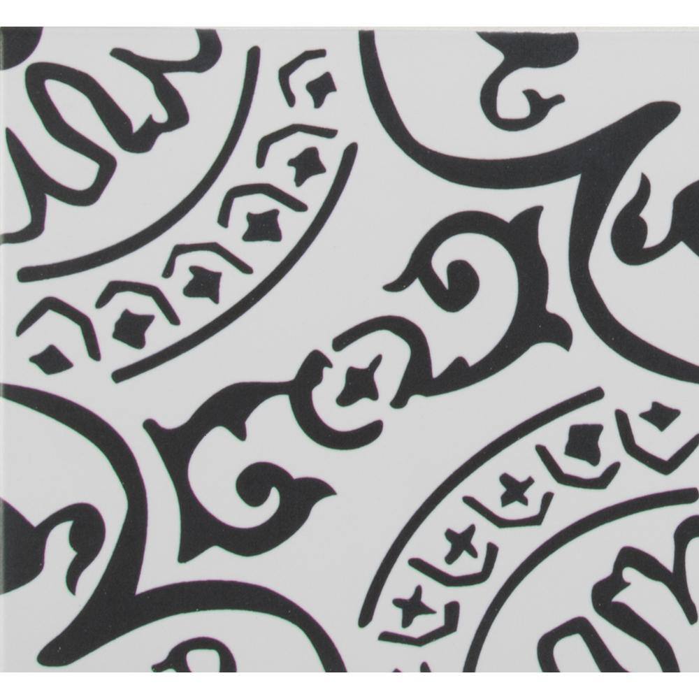 MSI Take Home Tile Sample - Cigno 4 in. x 4 in. Glazed Porcelain Floor ...