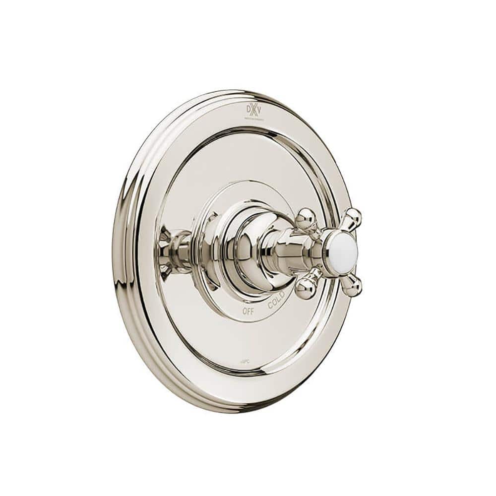 DXV Ashbee Cross 1-Handle Wall Mount Pressure Balance Shower Valve Trim ...